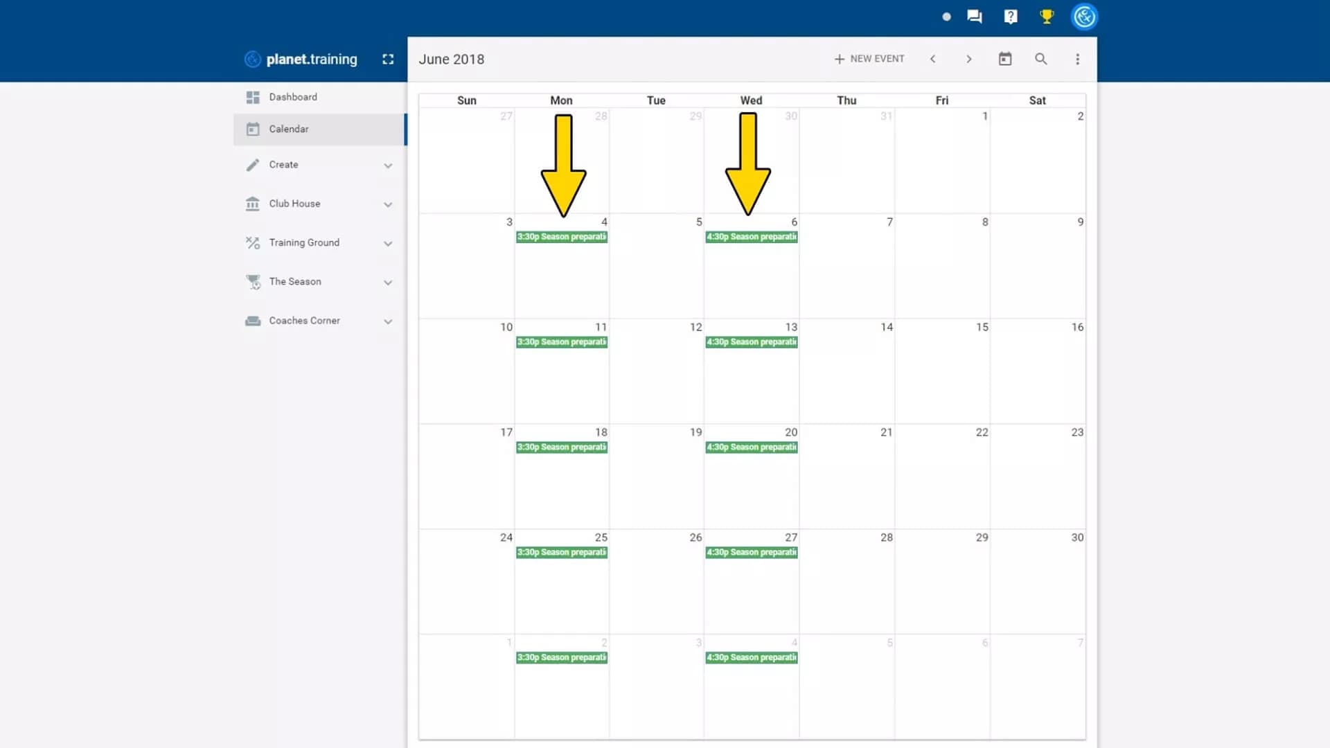 What is a Training Period?